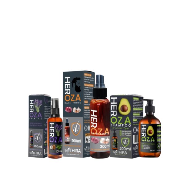 Heroza Package Shampoo+Tonic+Oil – Zuhal Shop